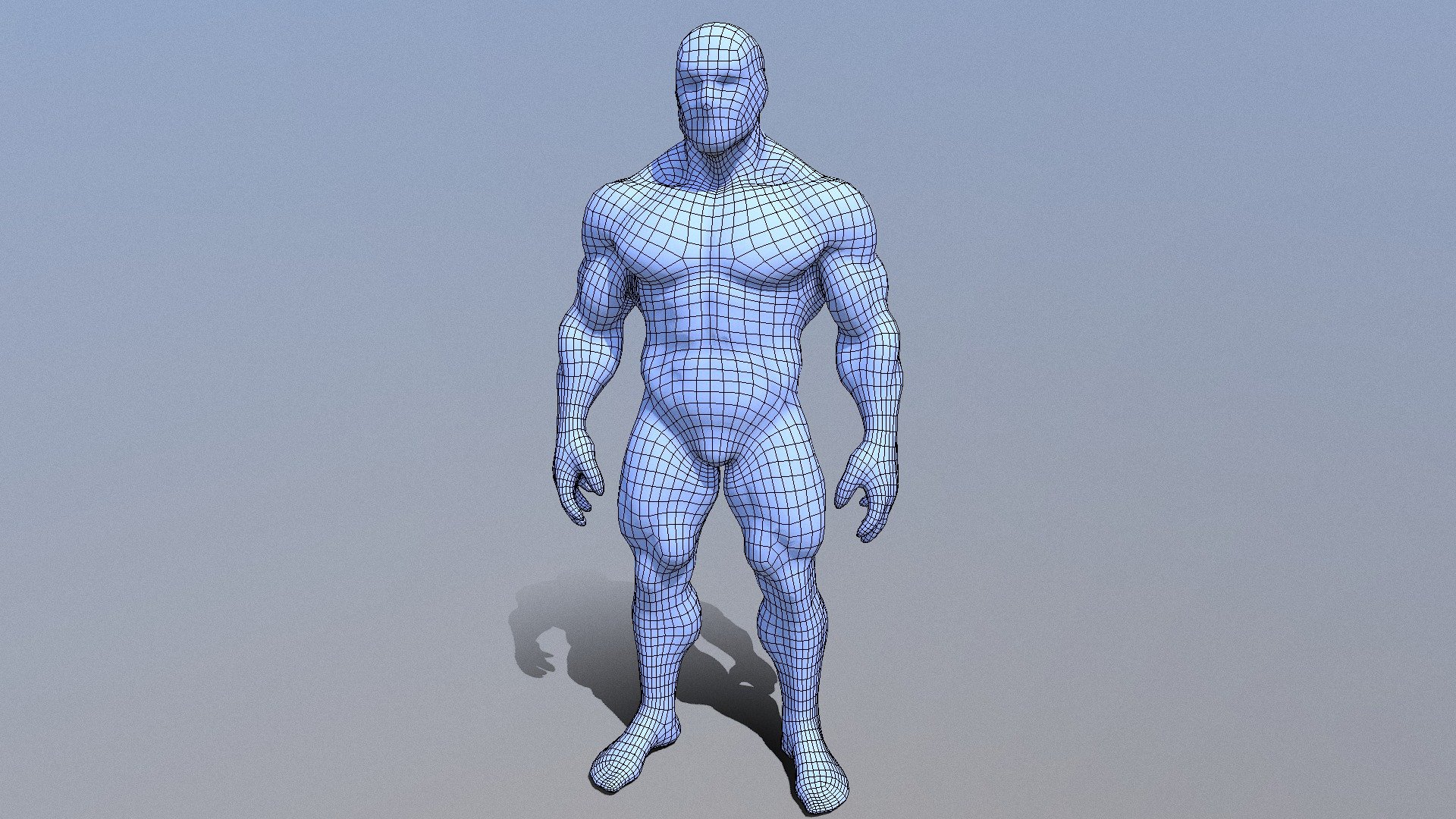 Boy Stylized Basemesh with Topology - 3D model by Daniel GoE (@Goee ...