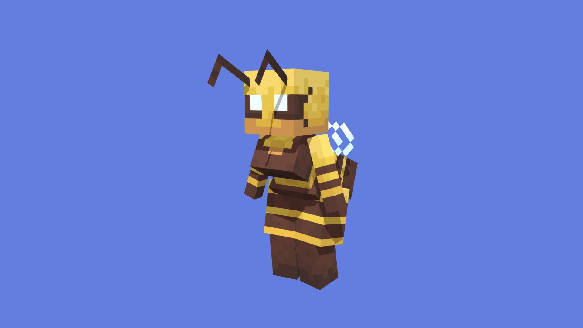 Bee Girl - 3D model by eepy_bun [c17114e] - Sketchfab