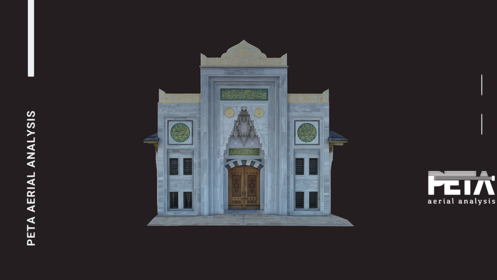 Main Courtyard Door of A Mosque - Buy Royalty Free 3D model by Alper ...
