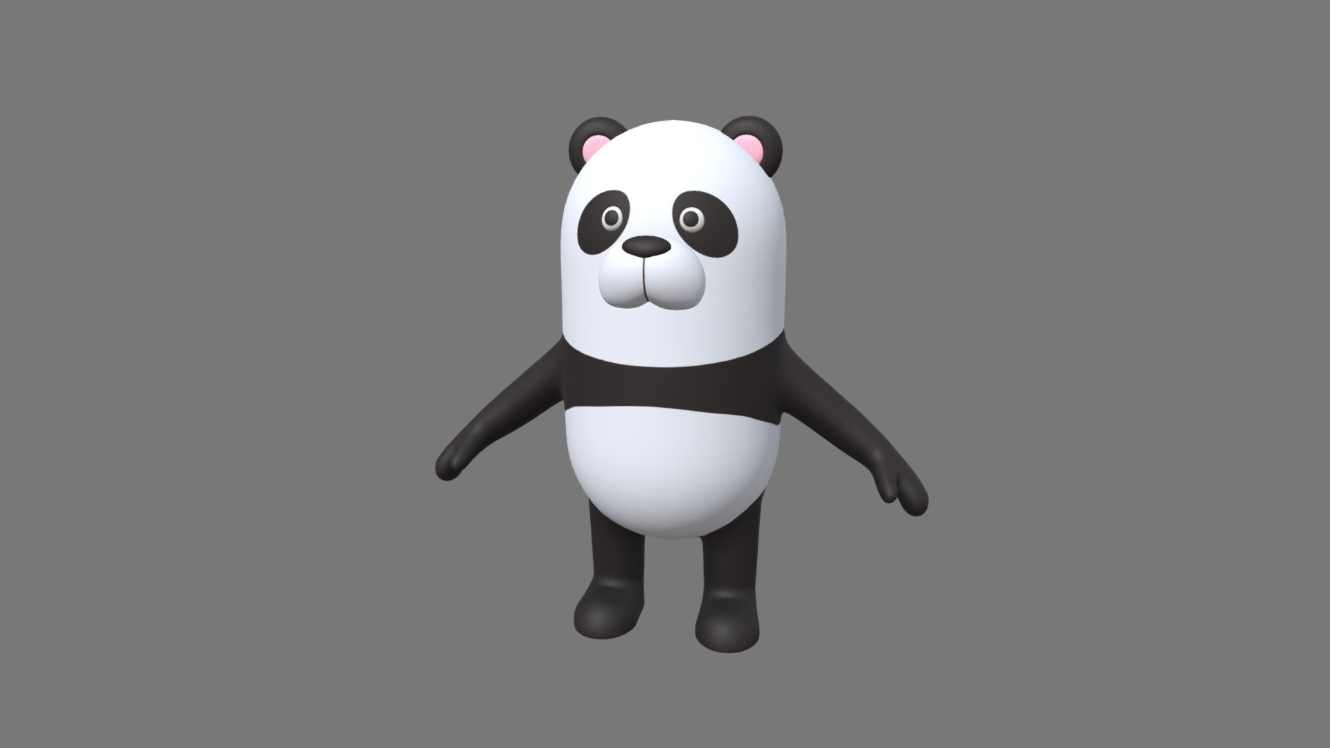 Panda Character - Buy Royalty Free 3D model by bariacg [c172352 ...