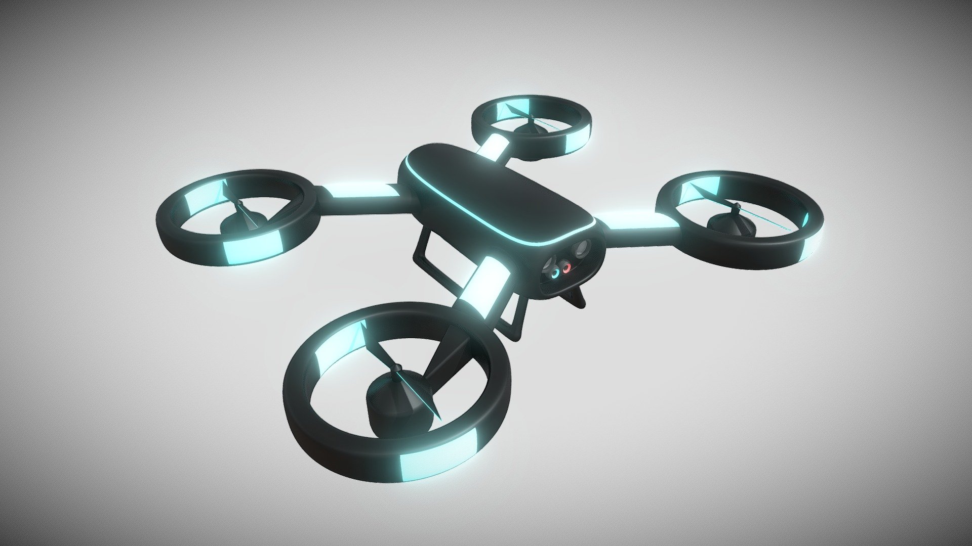 Drone From Future - Download Free 3D model by KraftKatStudio [c173756] - Sketchfab