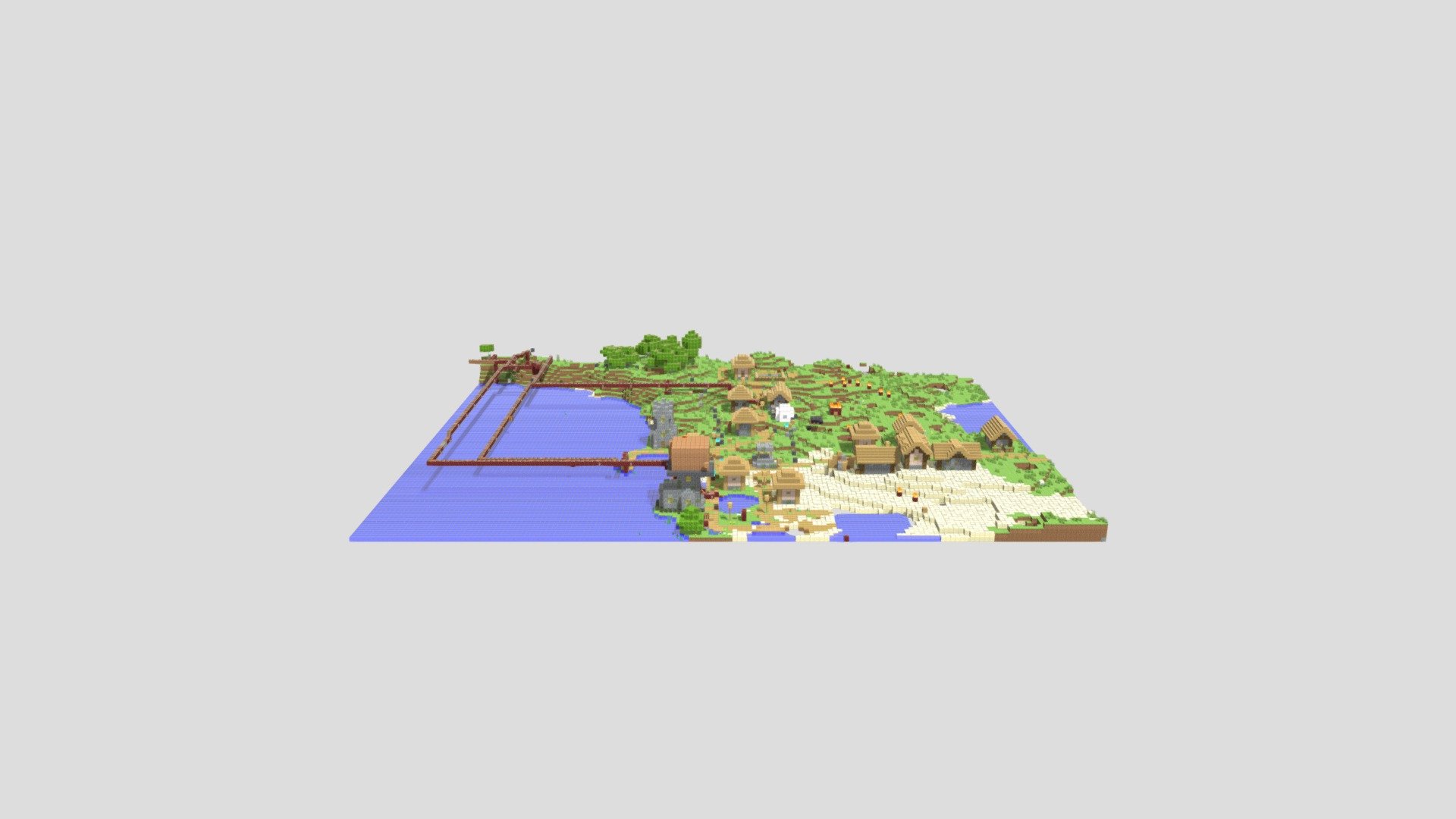 world - 3D model by Yuuxan_Mumu [c173aa2] - Sketchfab