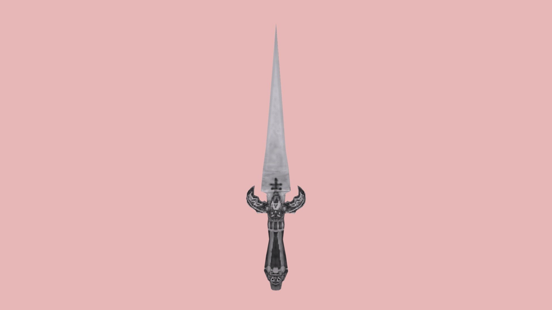 PS1 Dagger - 3D model by Dewi (@Dewi1911) [c1741cc] - Sketchfab