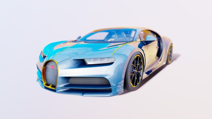 Bugatti 3D models - Sketchfab