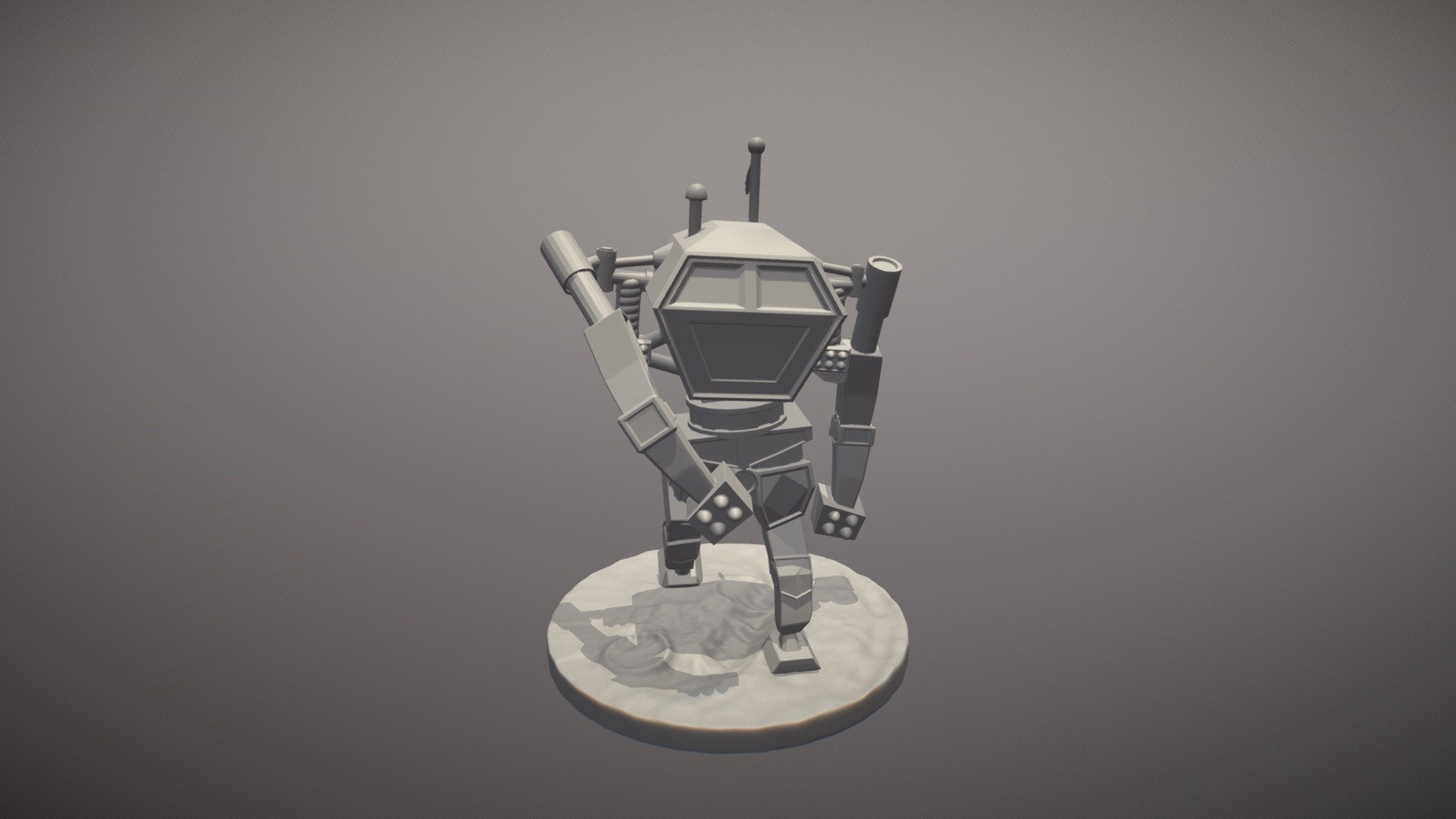 Mini-figure MECH - 3D model by ryanogrady [c1761d4] - Sketchfab
