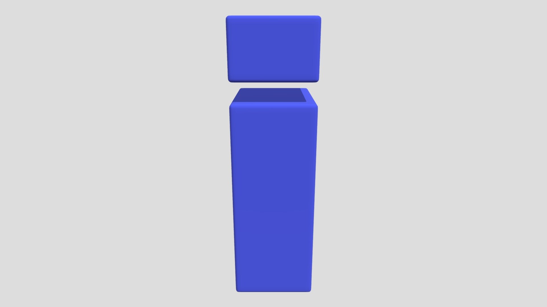 I Letter - Download Free 3D model by andre.arancibia [c1764c8] - Sketchfab