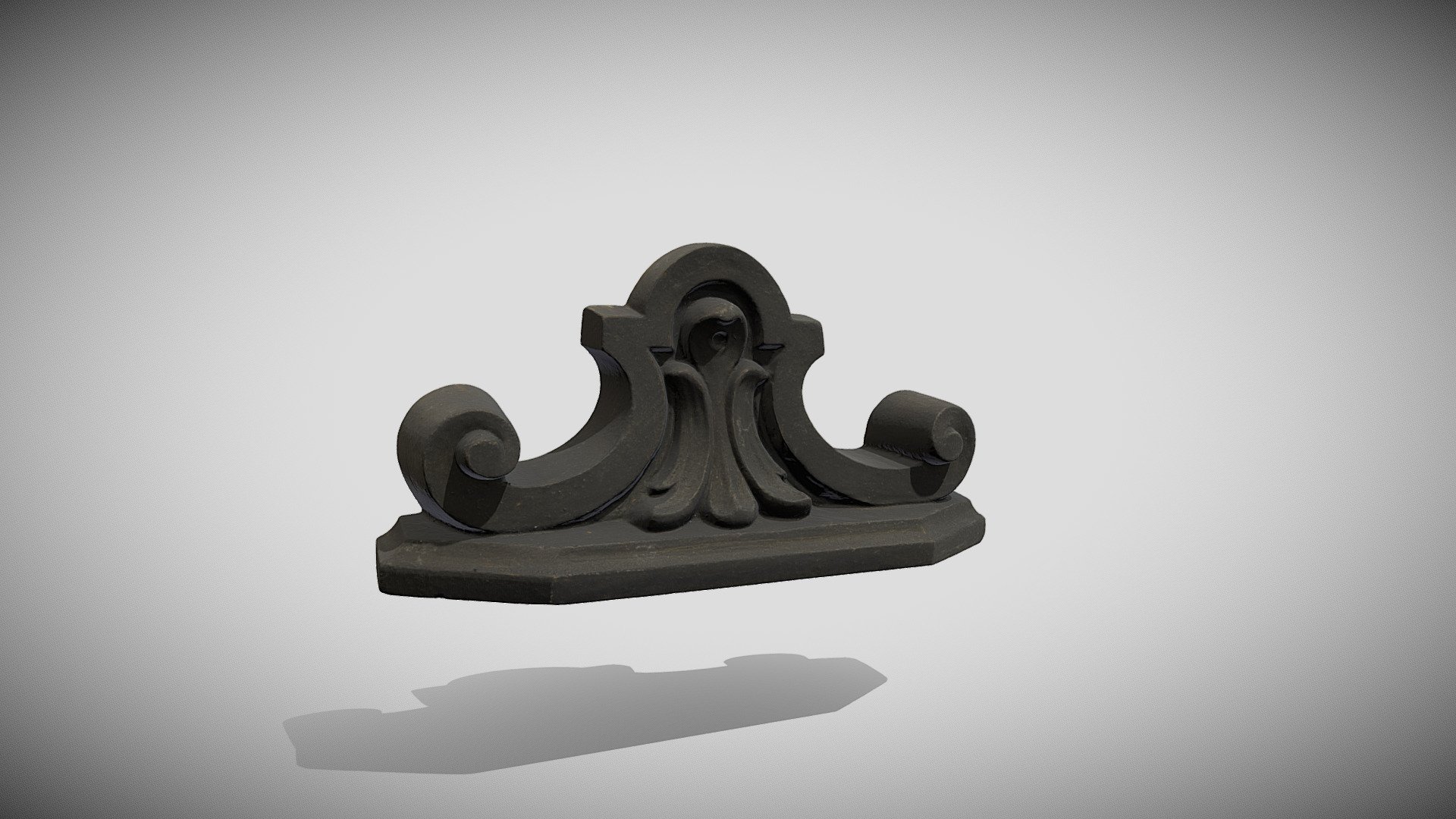 Litinový akterion s meandry M 610 - 3D model by Muzeum Blanenska ...