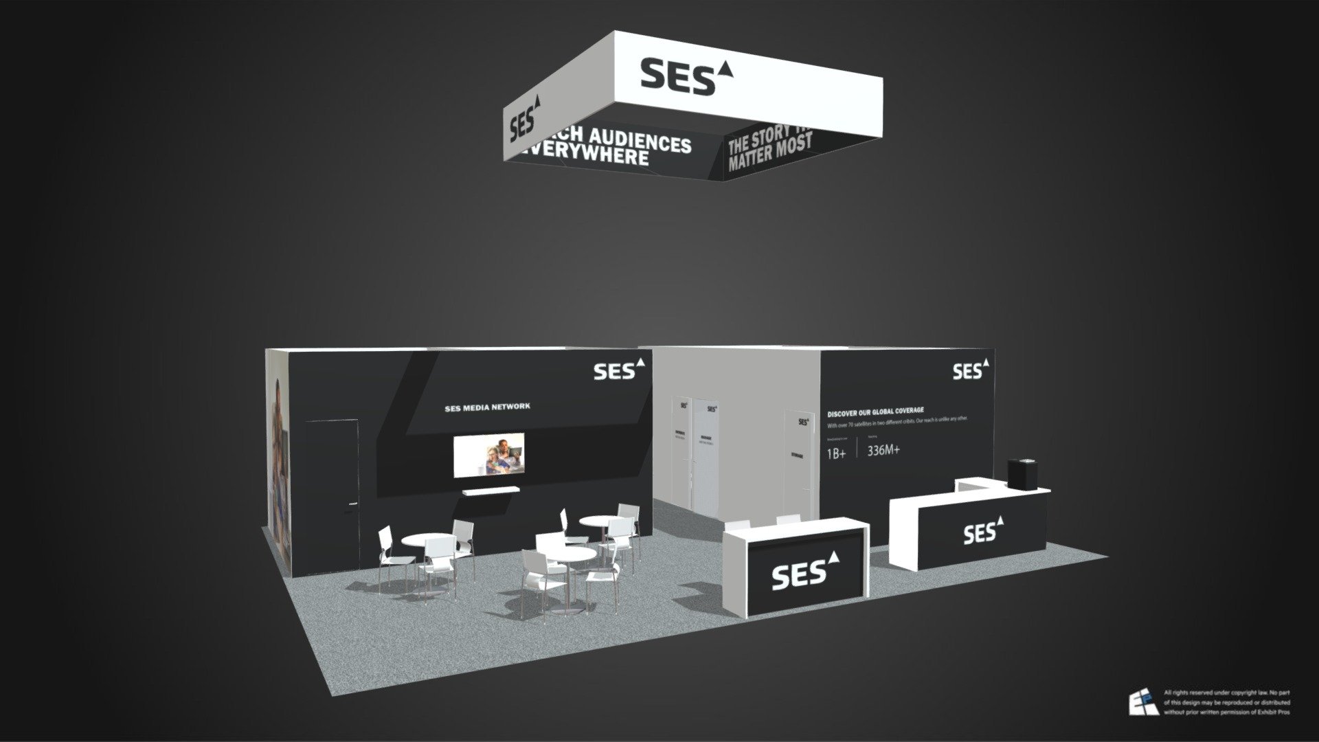 SES 30x40 NAB 2025 - 3D model by EP (@ExhibitP) [c177b82] - Sketchfab