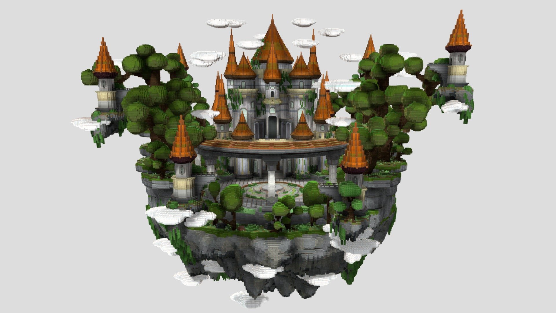 CastleHUB.schematic - 3D model by BACBUILDS (@magapixxd) [c1780d8] - Sketchfab