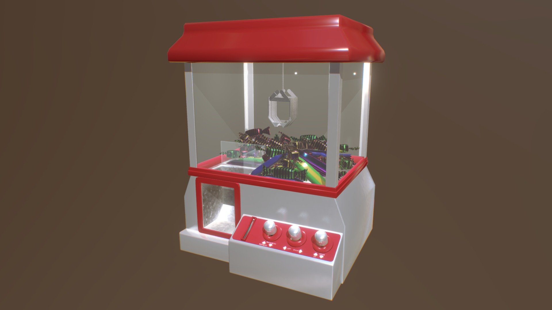 Candy Claw Machine - 3D model by LordDiego [c178611] - Sketchfab