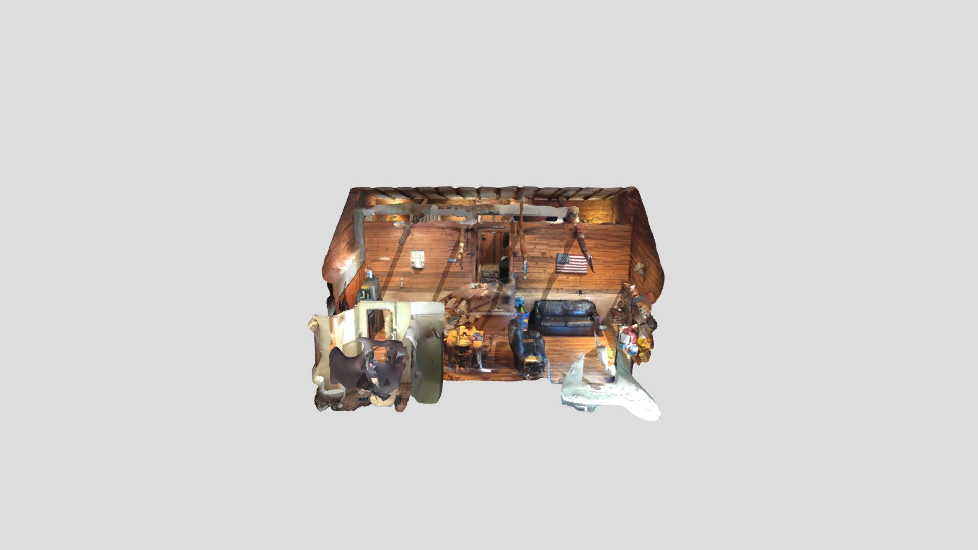 Cabin - Download Free 3D model by PigSack [c178c3f] - Sketchfab