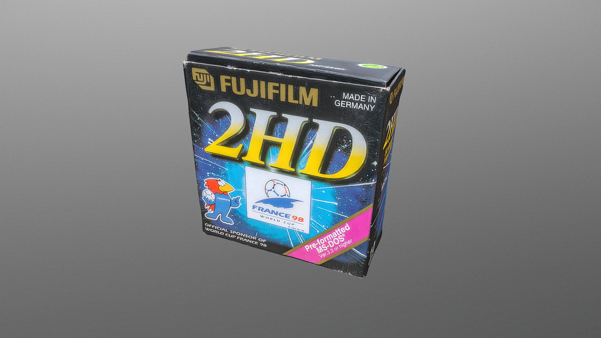 Diskette box - 3D model by matousekfoto [c179241] - Sketchfab