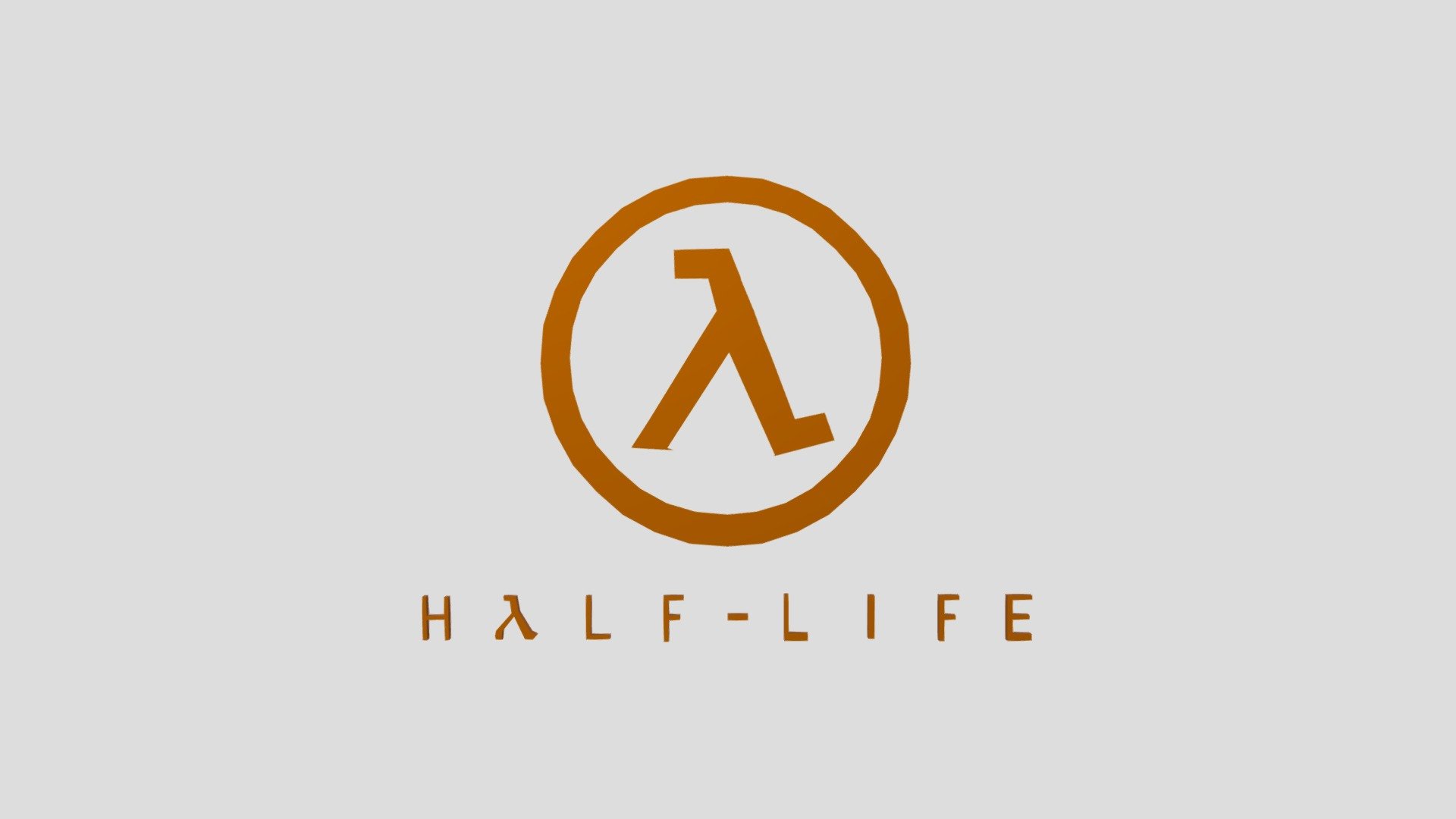 Half- Life Logo - 3D model by cutehoo929 [c179a19] - Sketchfab
