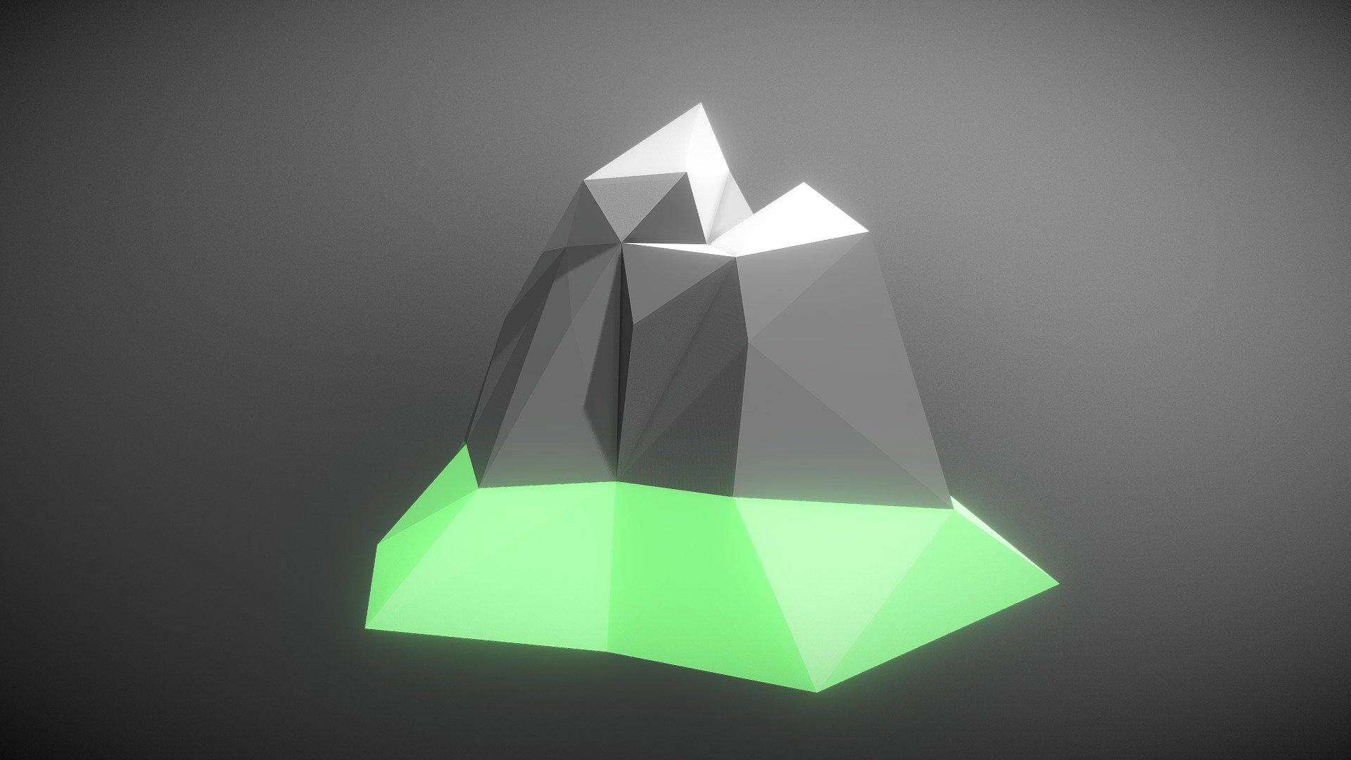 Low Poly Terrain 2 - Download Free 3D model by sidedvirus [c17a380 ...
