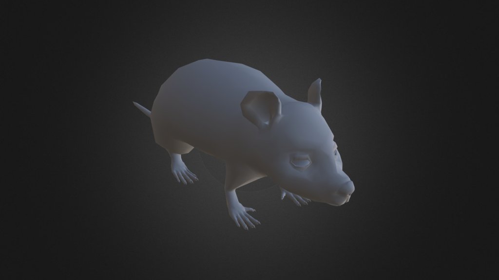 Rat 3D Base Model - 3D model by dwindown [c17a5ae] - Sketchfab