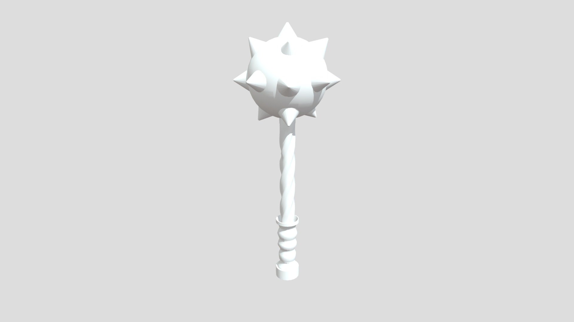 Stylized Mace - Download Free 3D model by 2A2R [c17b7ba] - Sketchfab