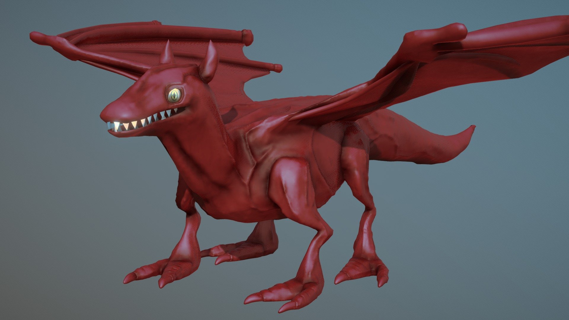 Dragon - Download Free 3D model by Kiefer_Ramazzina [c17c75f] - Sketchfab