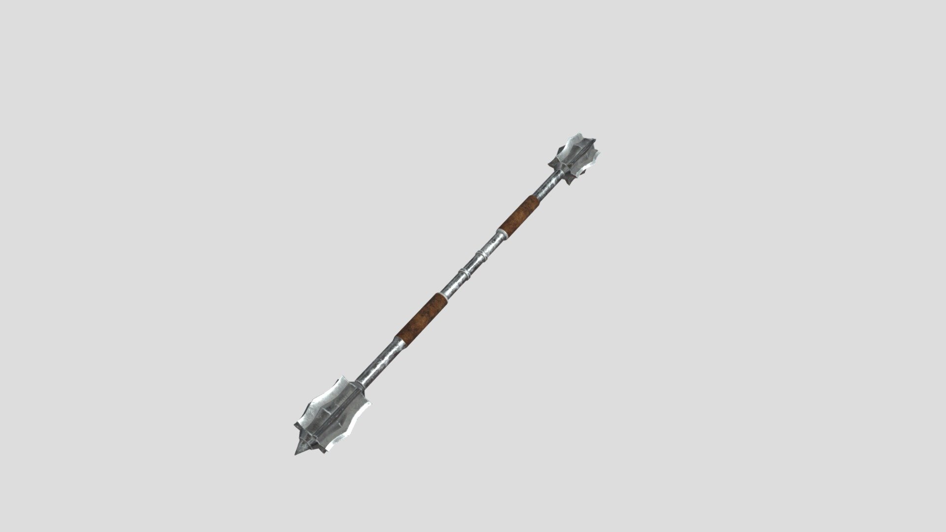 Mace Two Handed - Download Free 3D model by The Elliseran Modeller ...