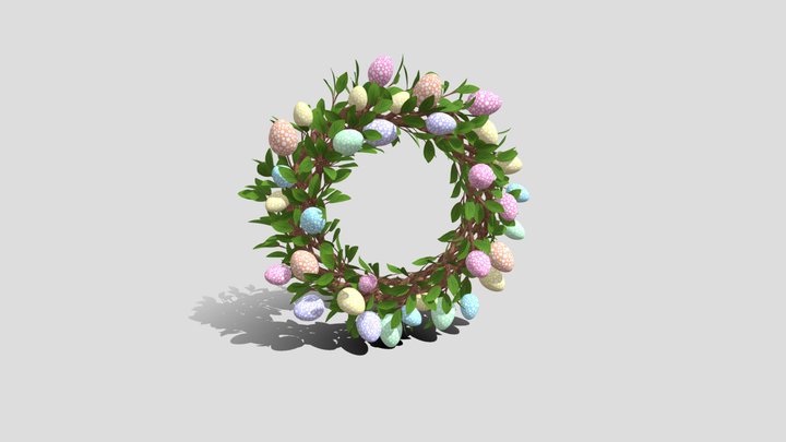 Wreath 3D models - Sketchfab