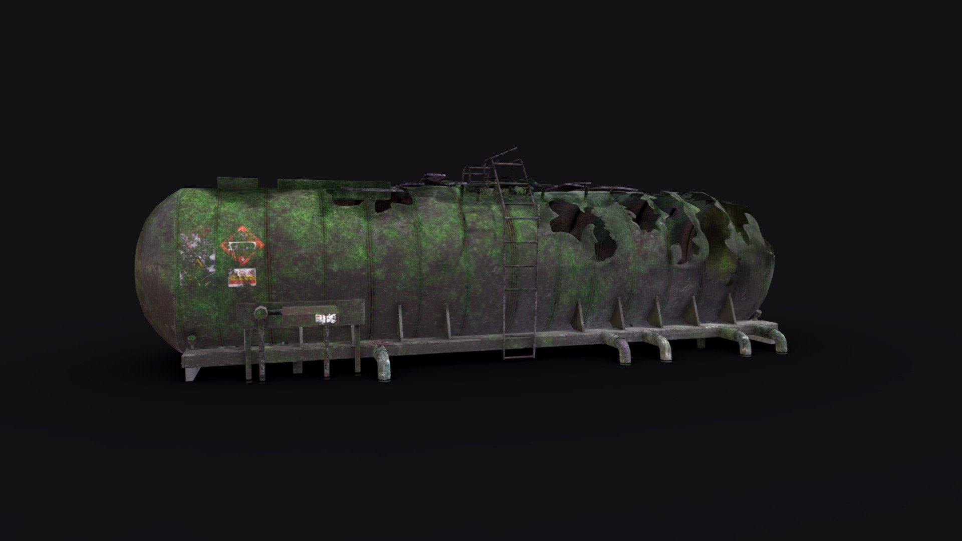 Fuel Tank 3 - 3D model by inthernal9 [c180f36] - Sketchfab