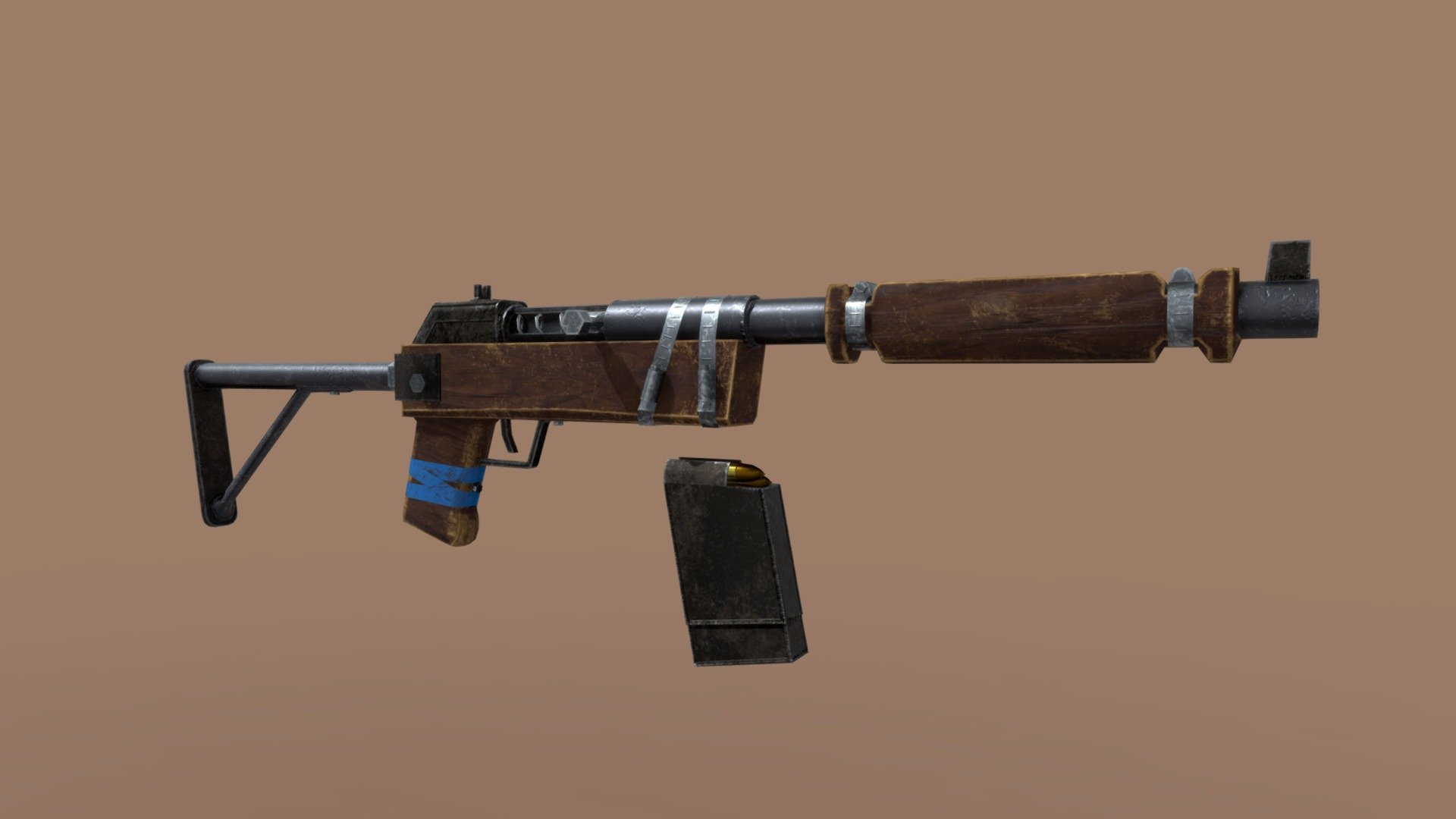 Scrap Rifle (GameReady model) - Download Free 3D model by Hurricane ...