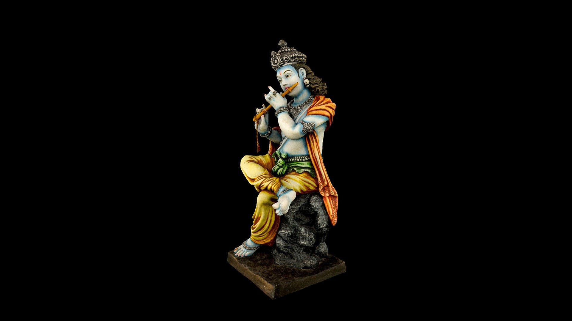 Krishna - 3D model by dbpro3D360 [c1824c3] - Sketchfab