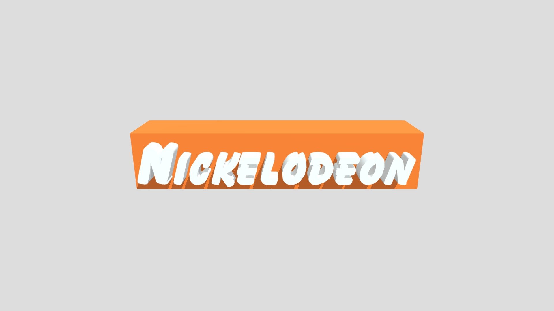 Nickelodeon Logo 1984-2009 XD - Download Free 3D model by Urijah ...