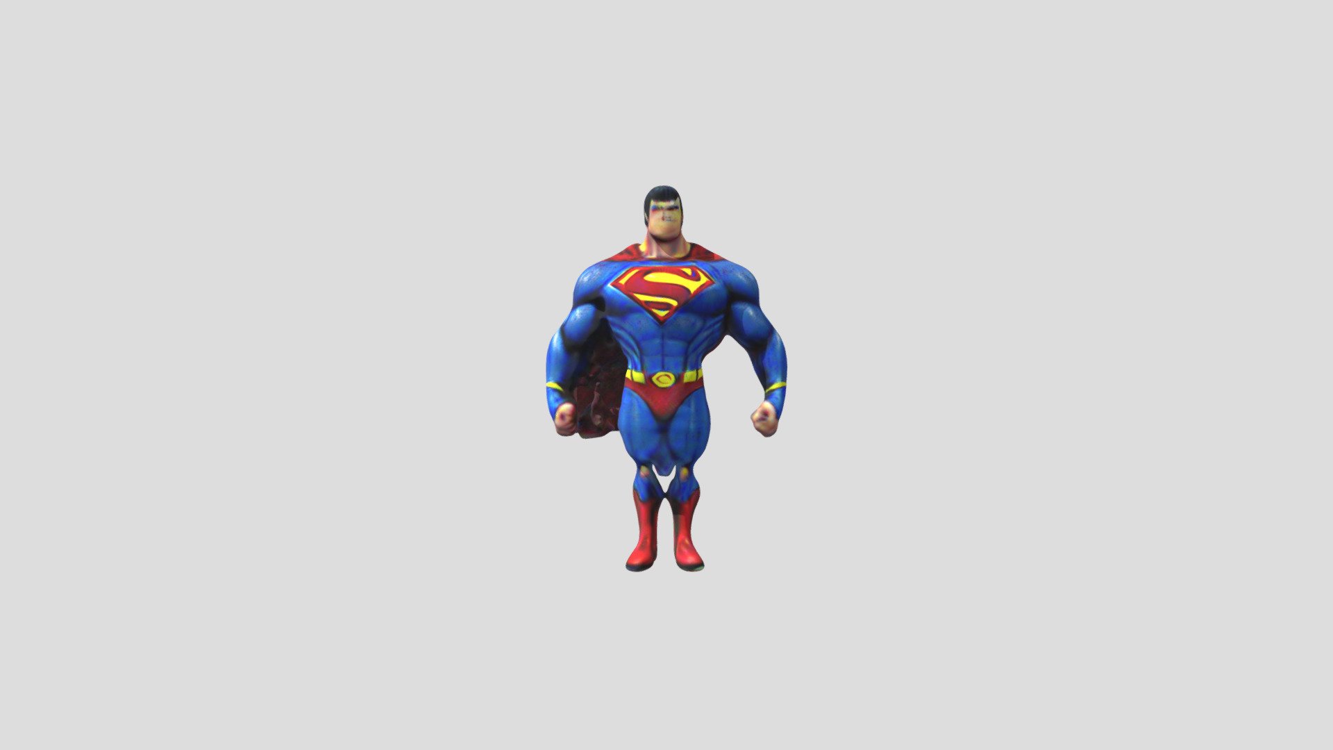 Superman 2 - Download Free 3D model by sidder [c1838a7] - Sketchfab