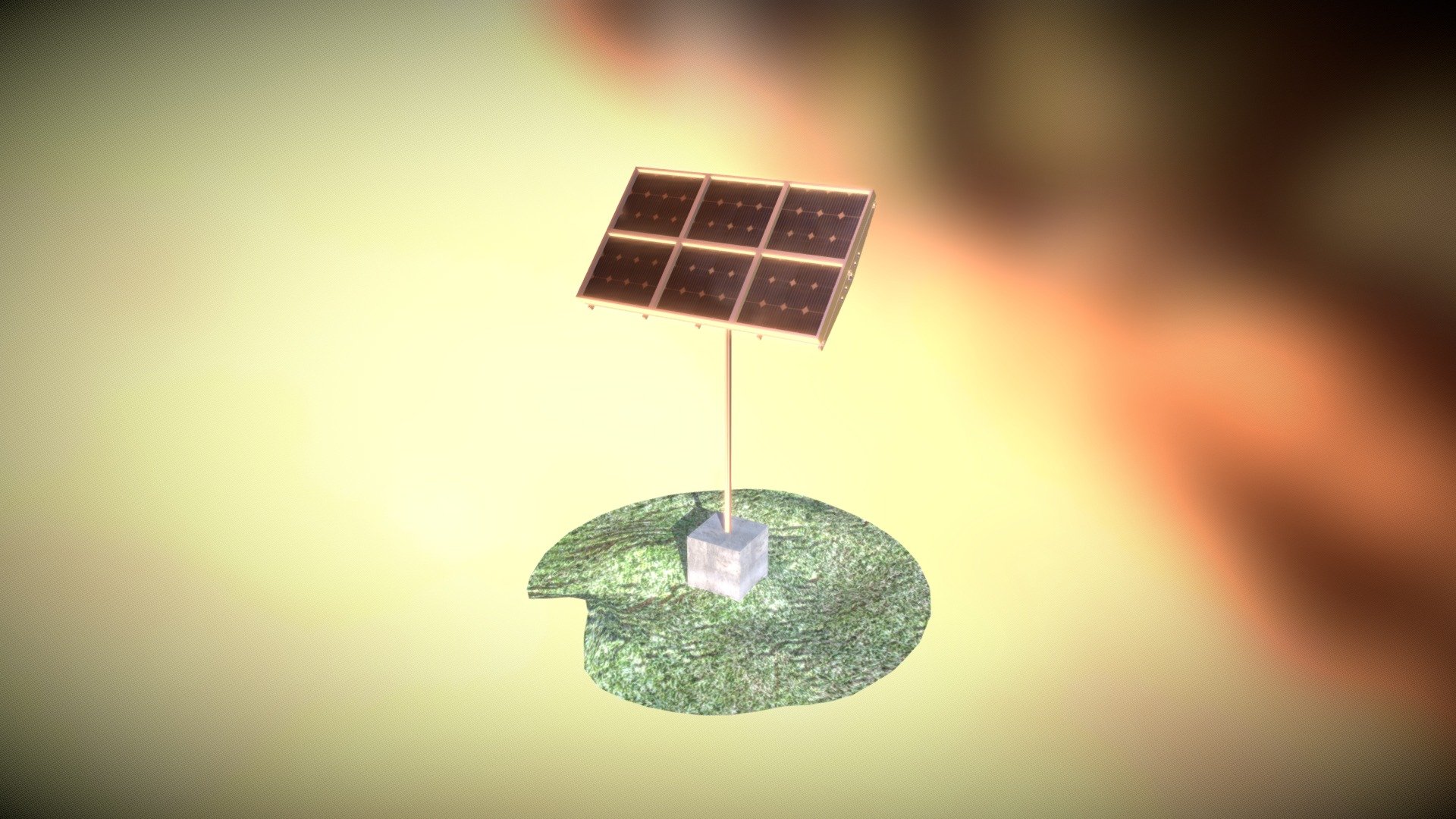 Solarpanel Animation - 3D model by williamnordstrom [c183b2d] - Sketchfab