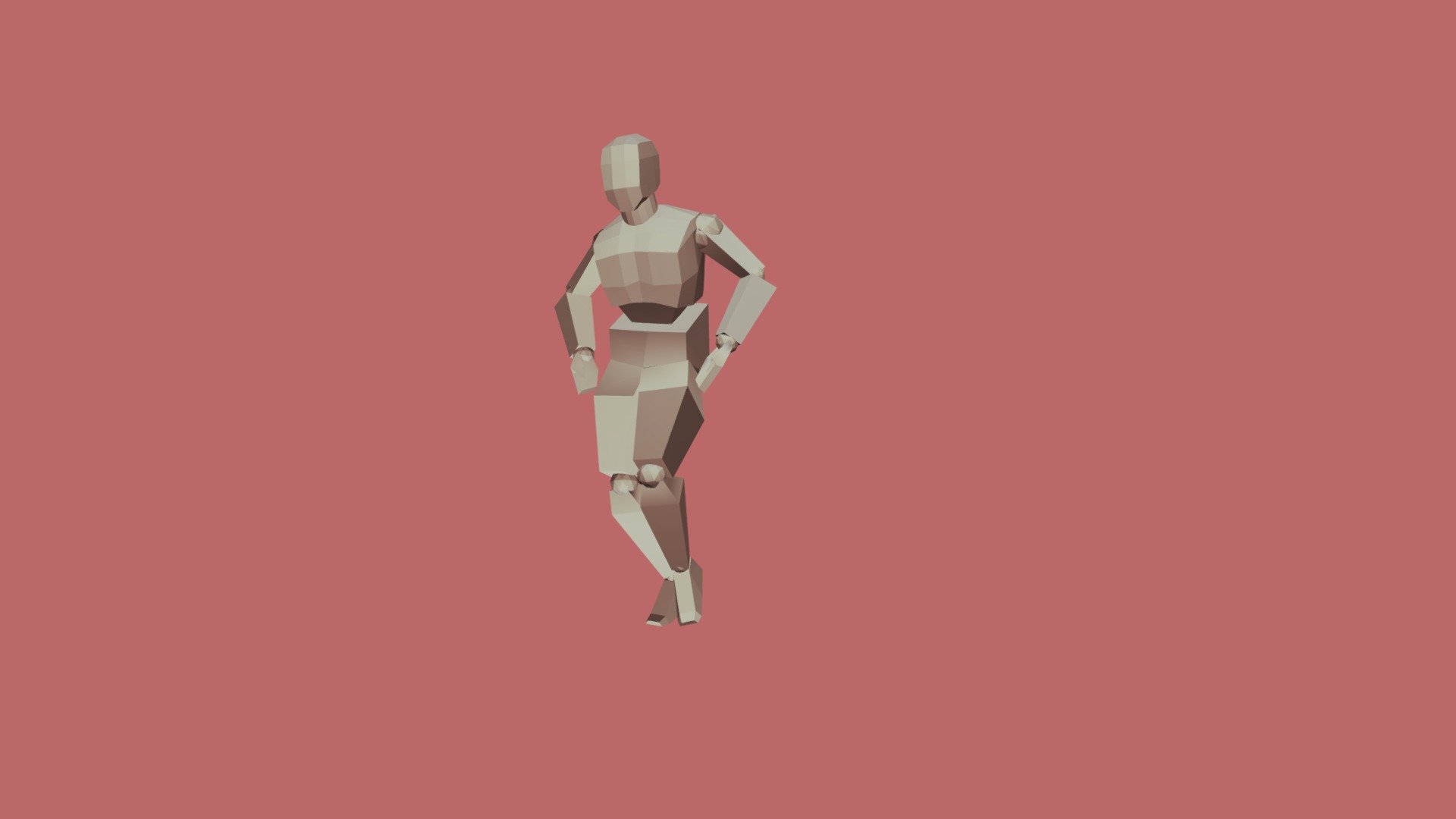 634230052 Low Polygon Human (Salsa Dancing) - Download Free 3D model by 634230052 [c1857f3 ...