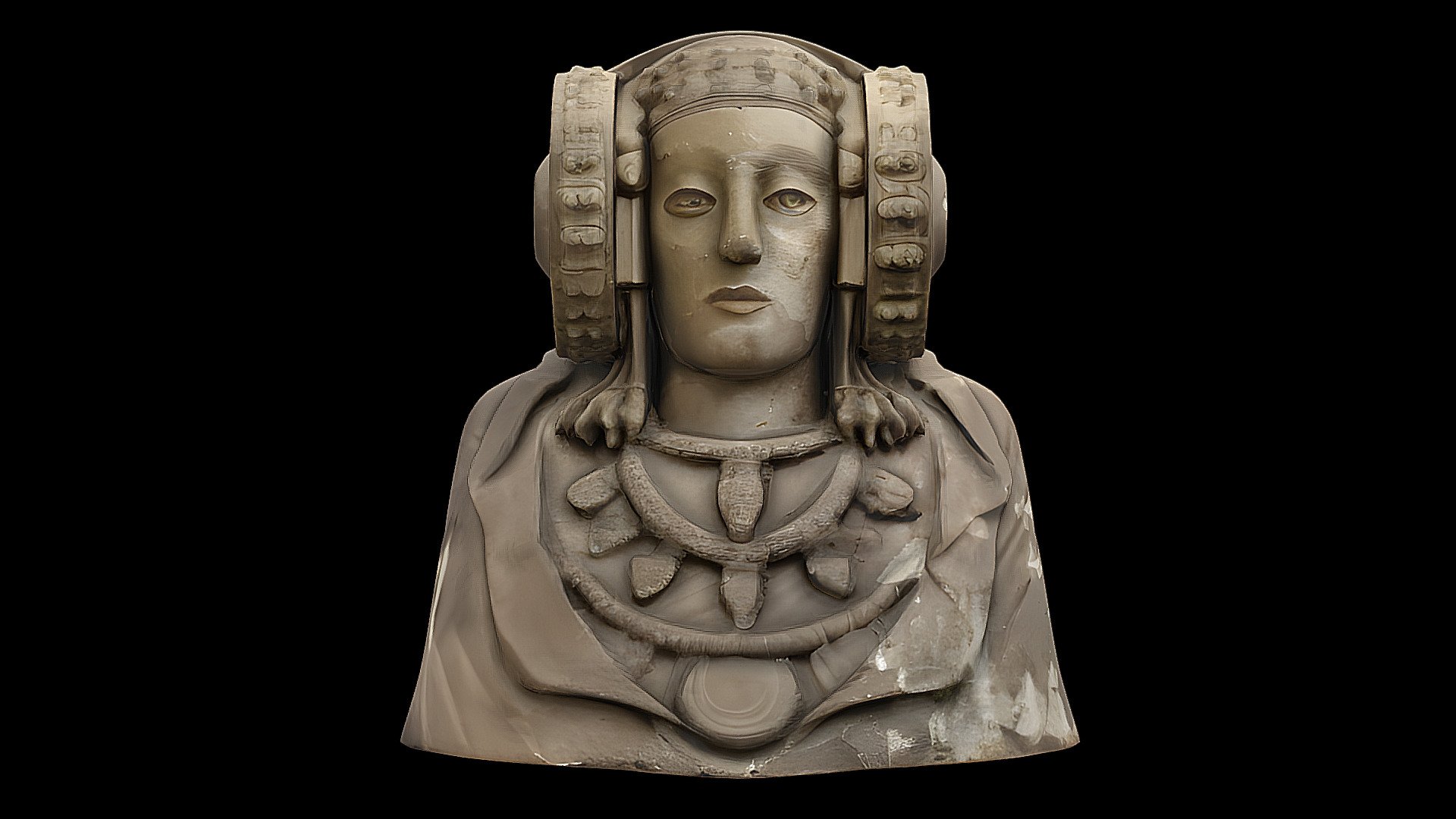 Lady of Elche - Download Free 3D model by yugengen [c185f68] - Sketchfab