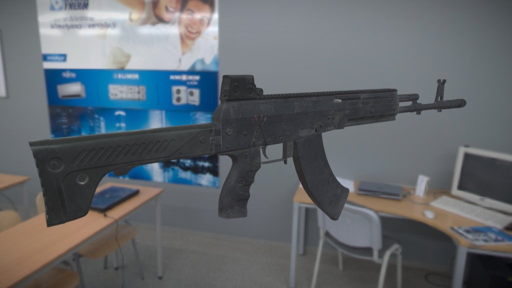 AK-12 Prototype - 3D model by RK.Team [c187710] - Sketchfab