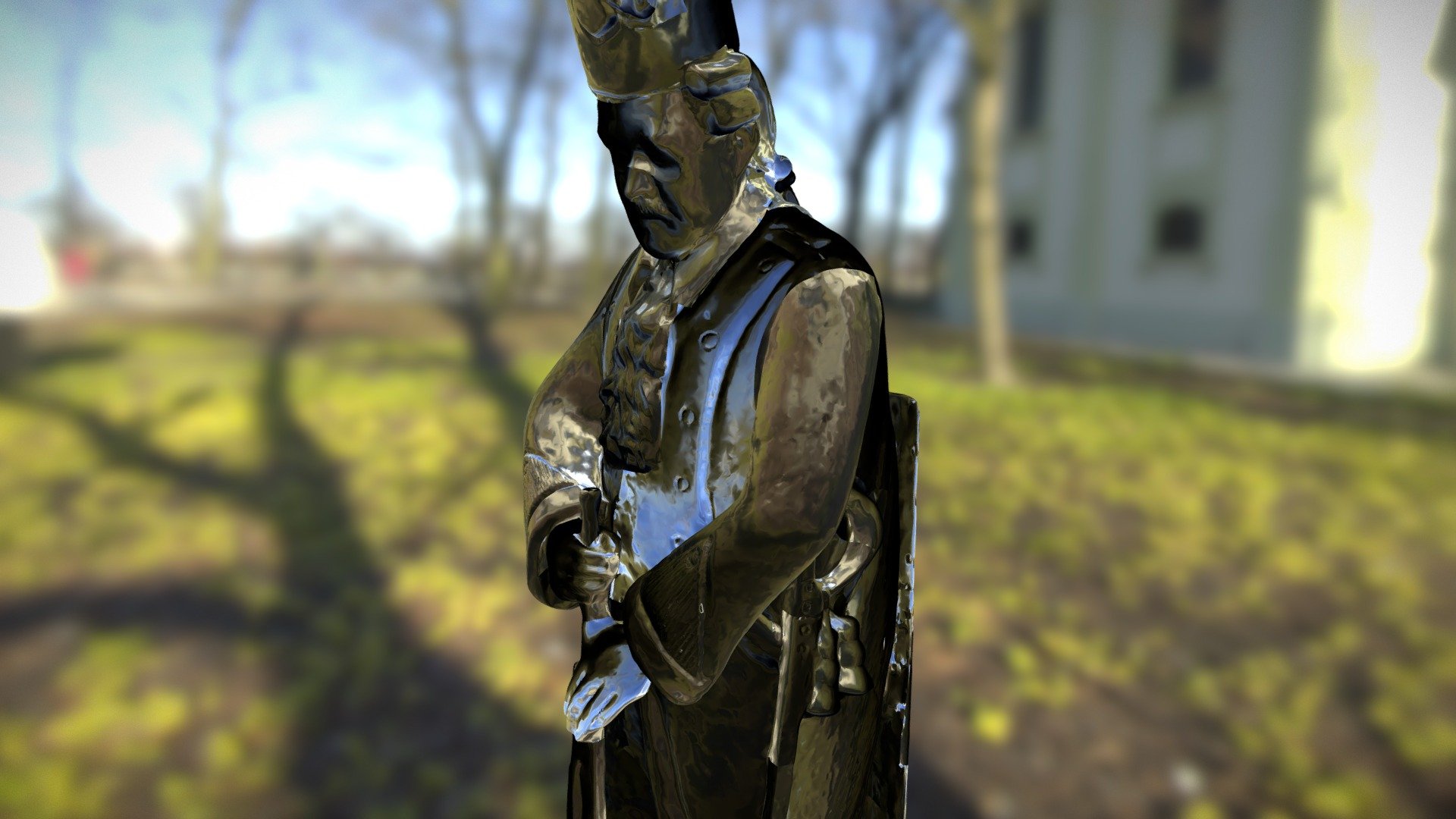 Möde Funk - Statue from Leverkusen (Germany) - 3D model by Ryu Ookami ...
