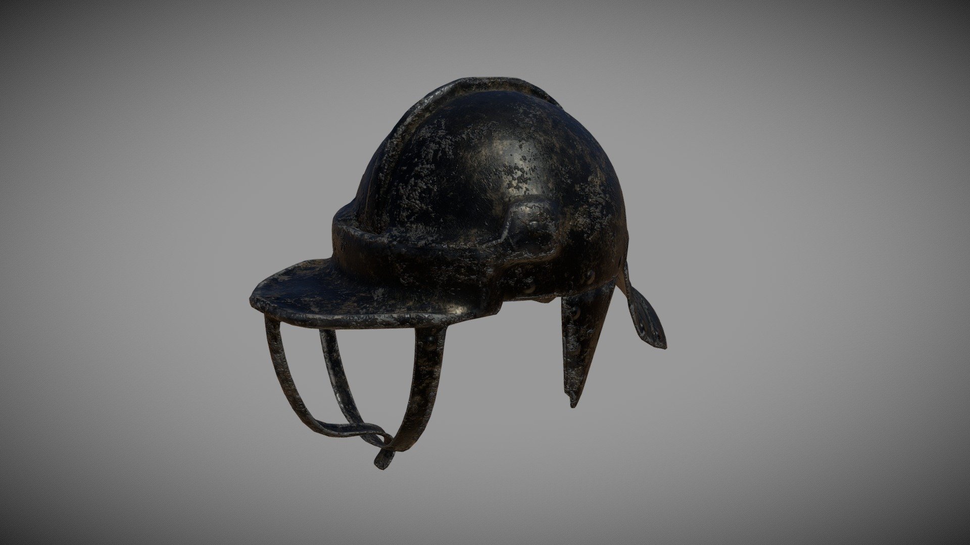 Roundhead Helmet - 3D model by Duskinator [c18b079] - Sketchfab