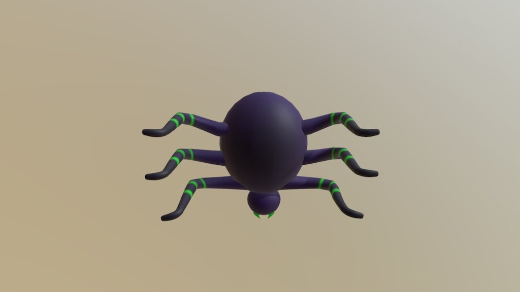 Spider-idle-v6 - 3D model by cutiemark94 [c18b10e] - Sketchfab