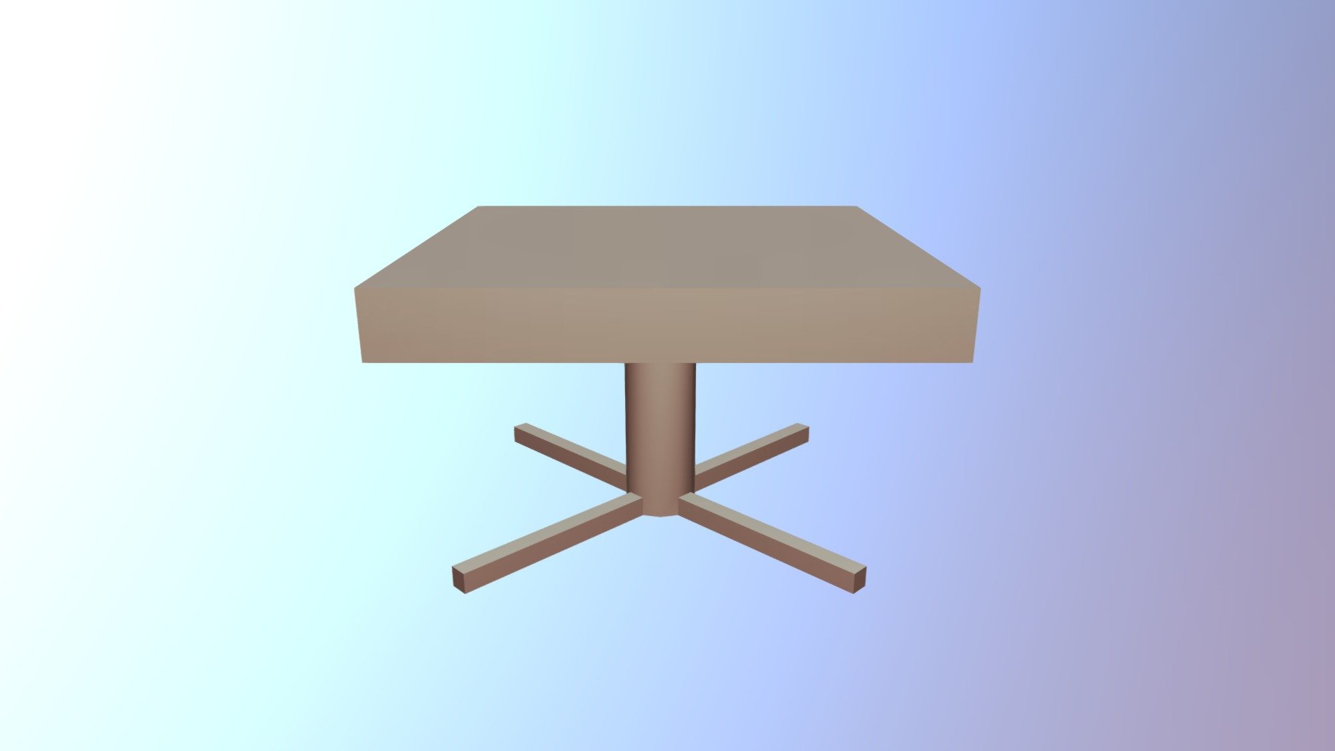 Short Table - 3D model by craigdmack1985 [c18c0a7] - Sketchfab