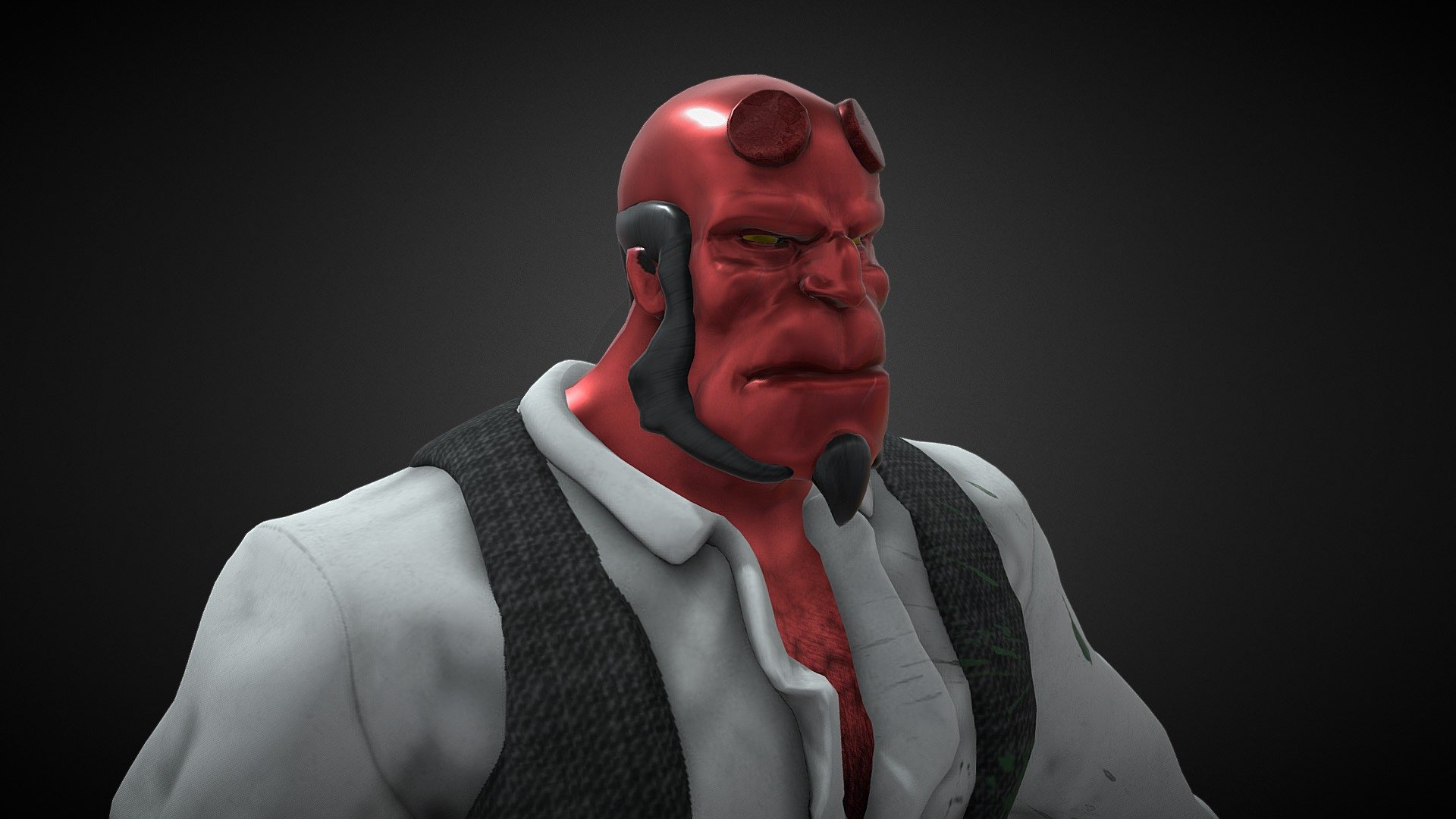 Hellboy 3DX - Download Free 3D model by Snowism (@snowvy) [c18e400 ...