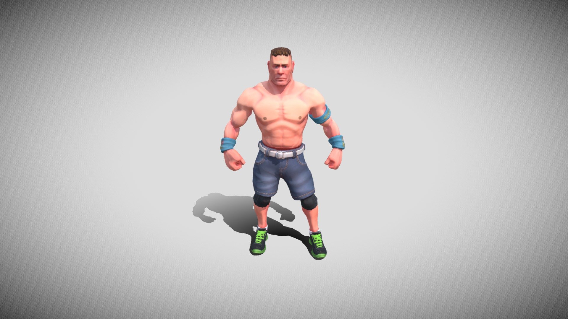 Wrestler Idle - 3D model by Tobias_Gronlund [c1901e9] - Sketchfab