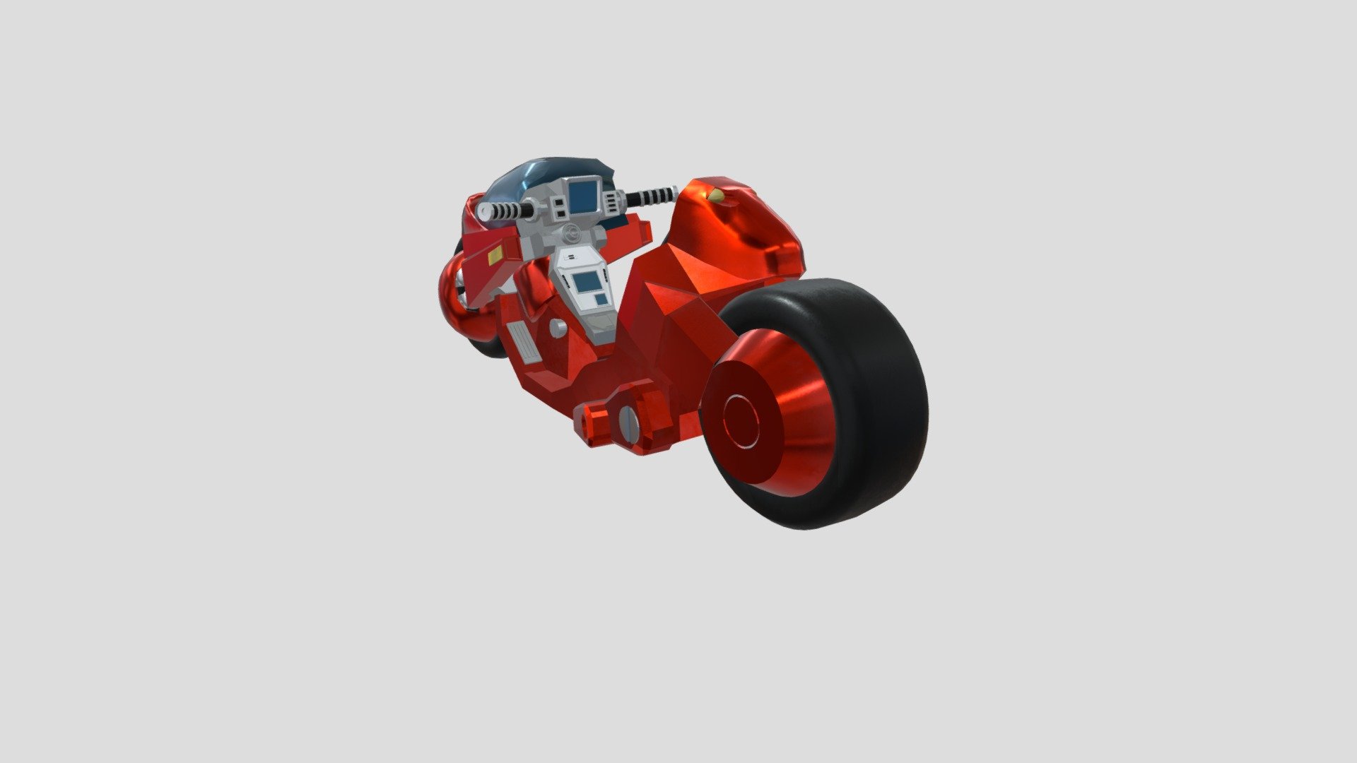 Akira Motorcycle - Download Free 3D model by brunoody [c190498] - Sketchfab