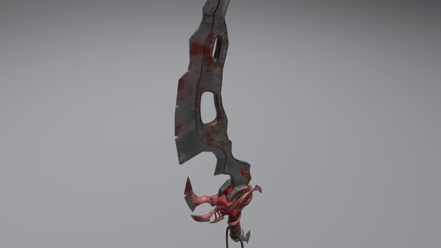 Organic Sword - 3D model by shamarf [c19119c] - Sketchfab