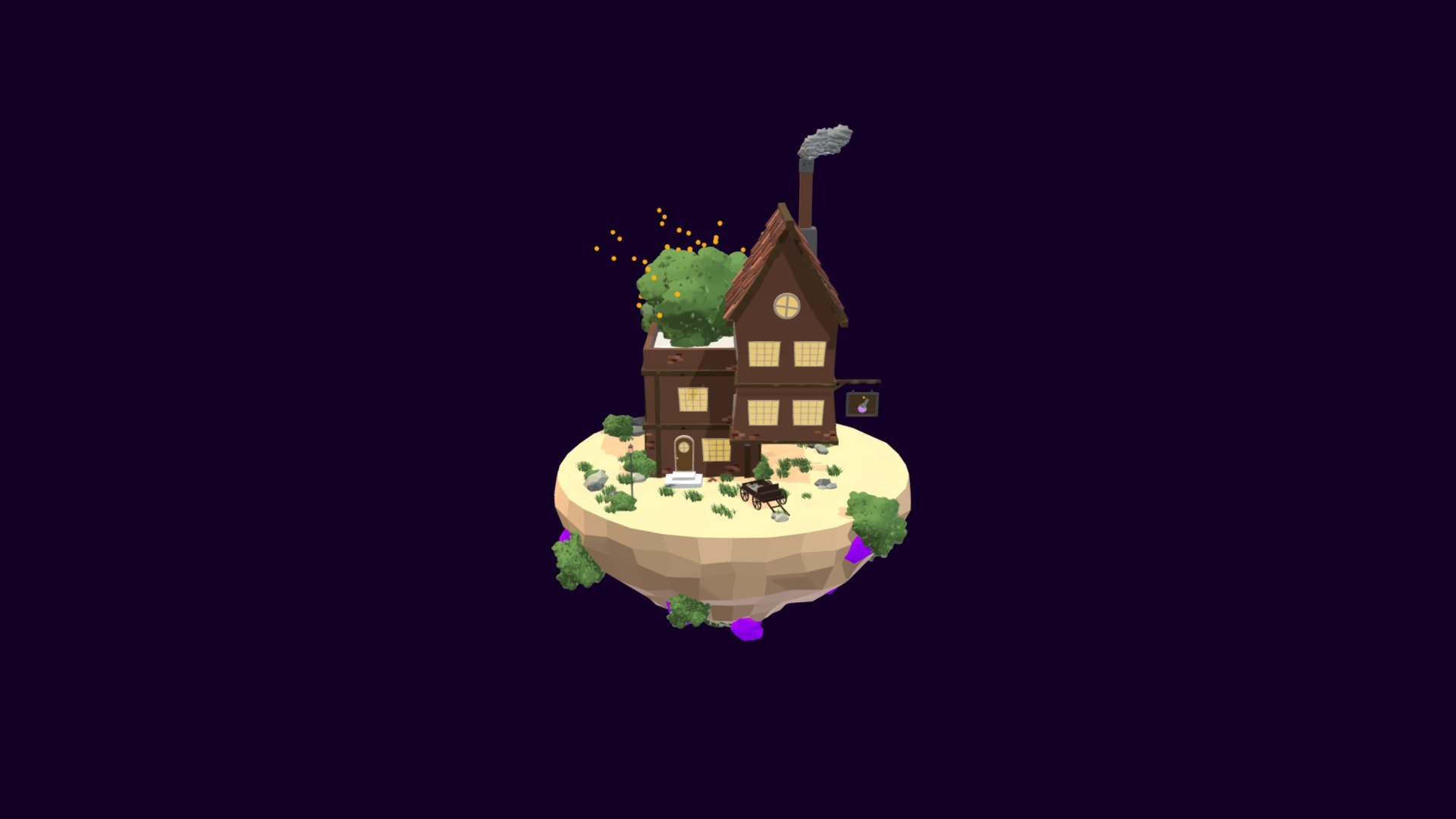 Alchemist's house - 3D model by jugaadist [c1915c5] - Sketchfab