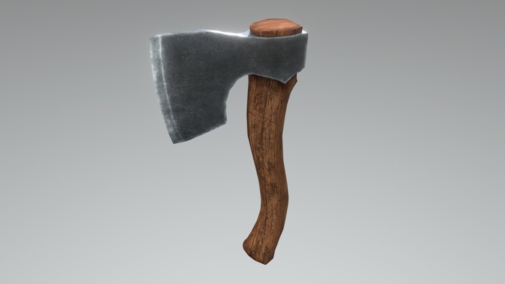 Butchers Axe - 3D model by GamePoly (@triix3d) [c19226a] - Sketchfab