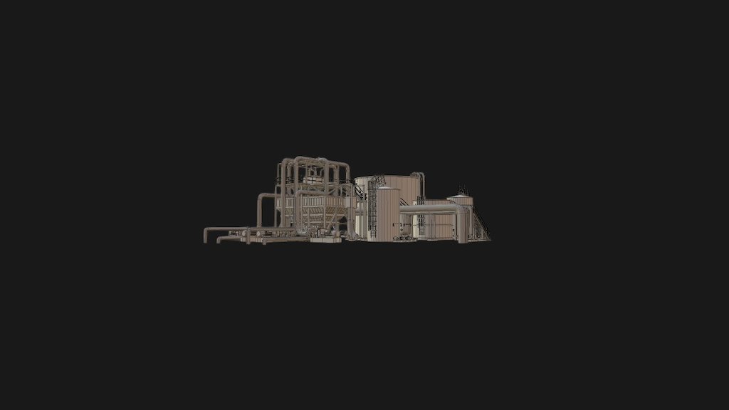 Booster Station 001 - 3D model by JHall [c193c7a] - Sketchfab