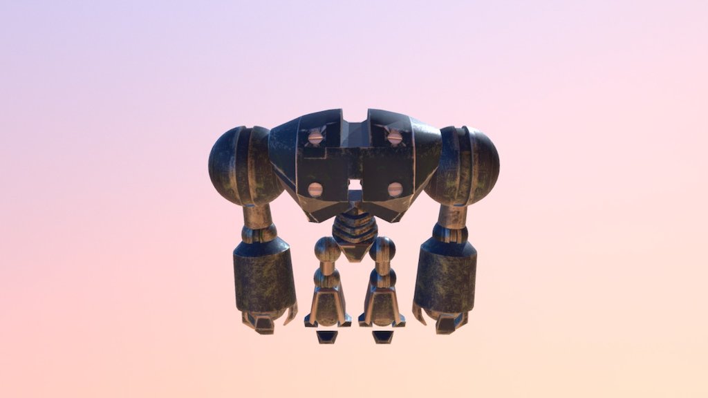 Textured_Robot - 3D model by jonnyrogersanimation [c194d0b] - Sketchfab