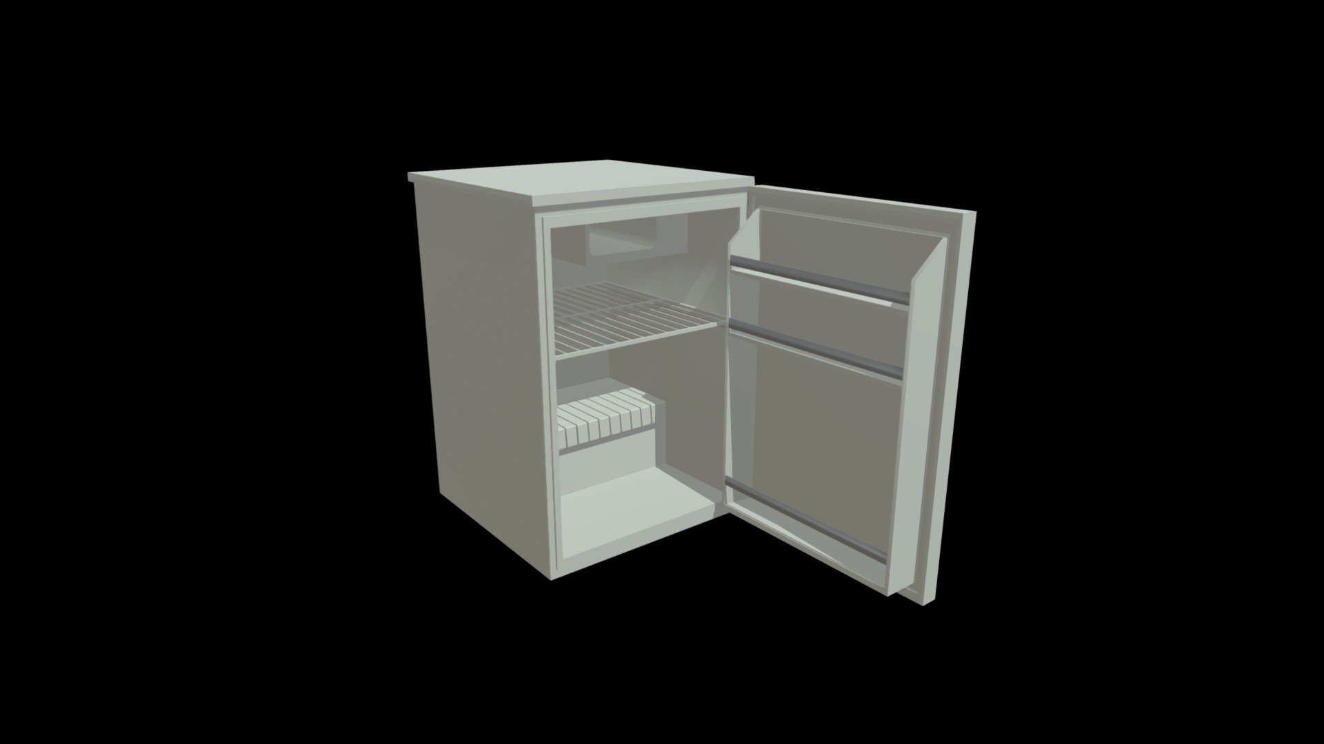 Low-Poly Mini Fridge - Download Free 3D model by TepidGames [c196893 ...