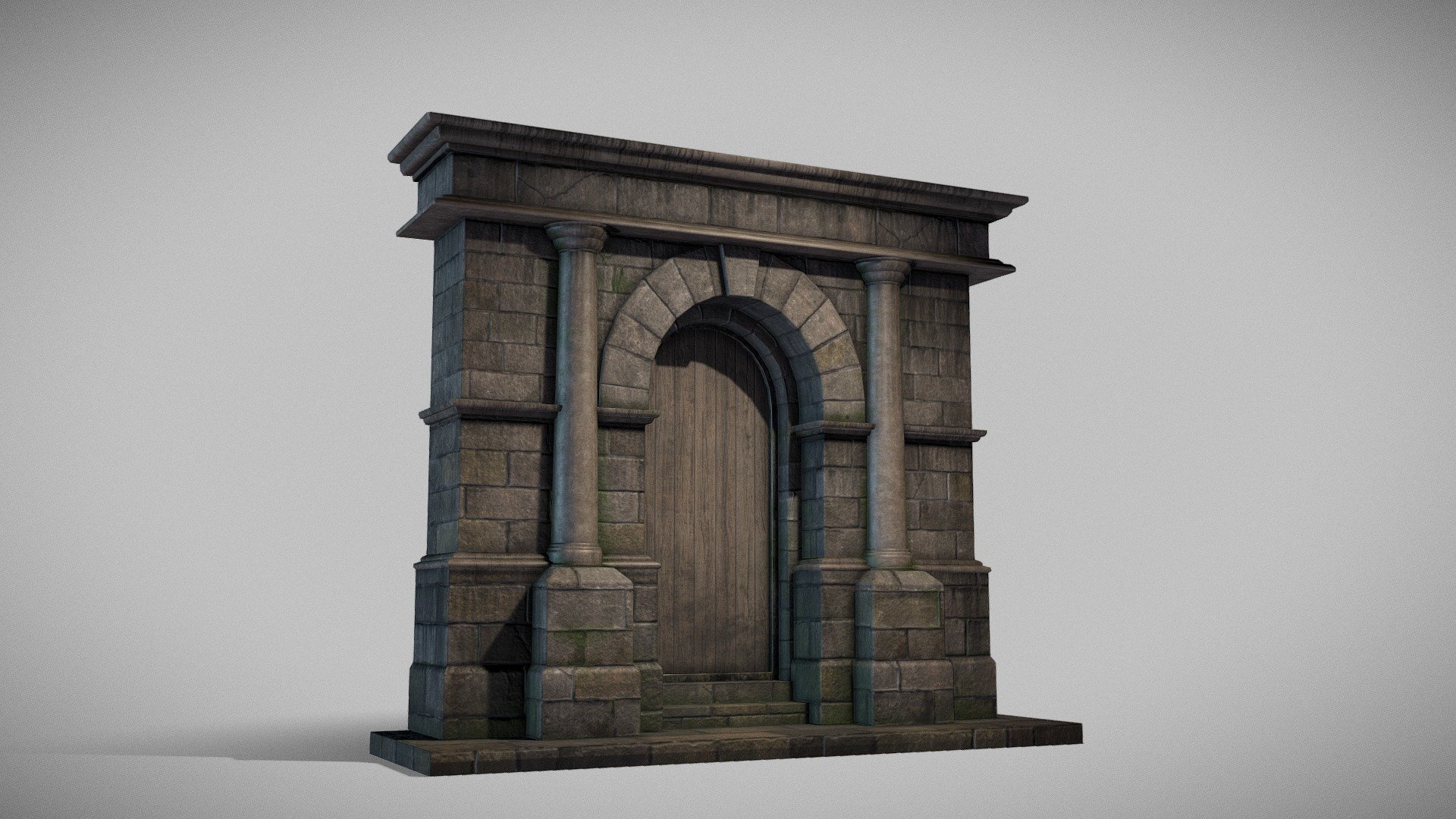 Props "Door" - 3D model by spaceparmesan [c199da0] - Sketchfab
