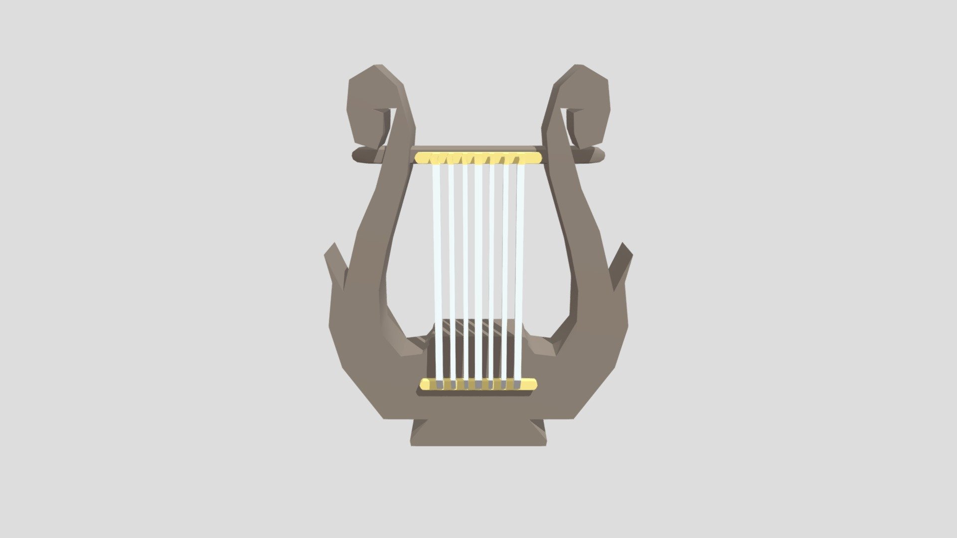 Lyre2 - Download Free 3D model by Tinprapa.Boonrueng [c19a372] - Sketchfab