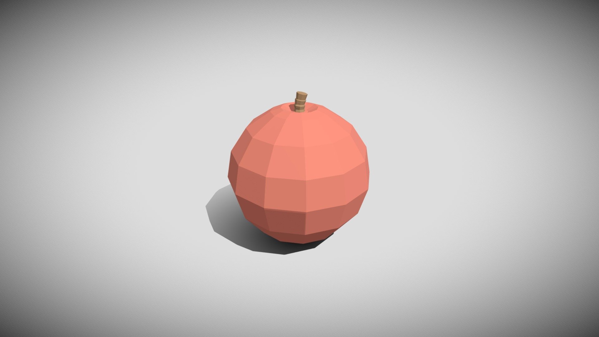 Low Poly Lychee - 3D model by AssetSource [c19a3dd] - Sketchfab