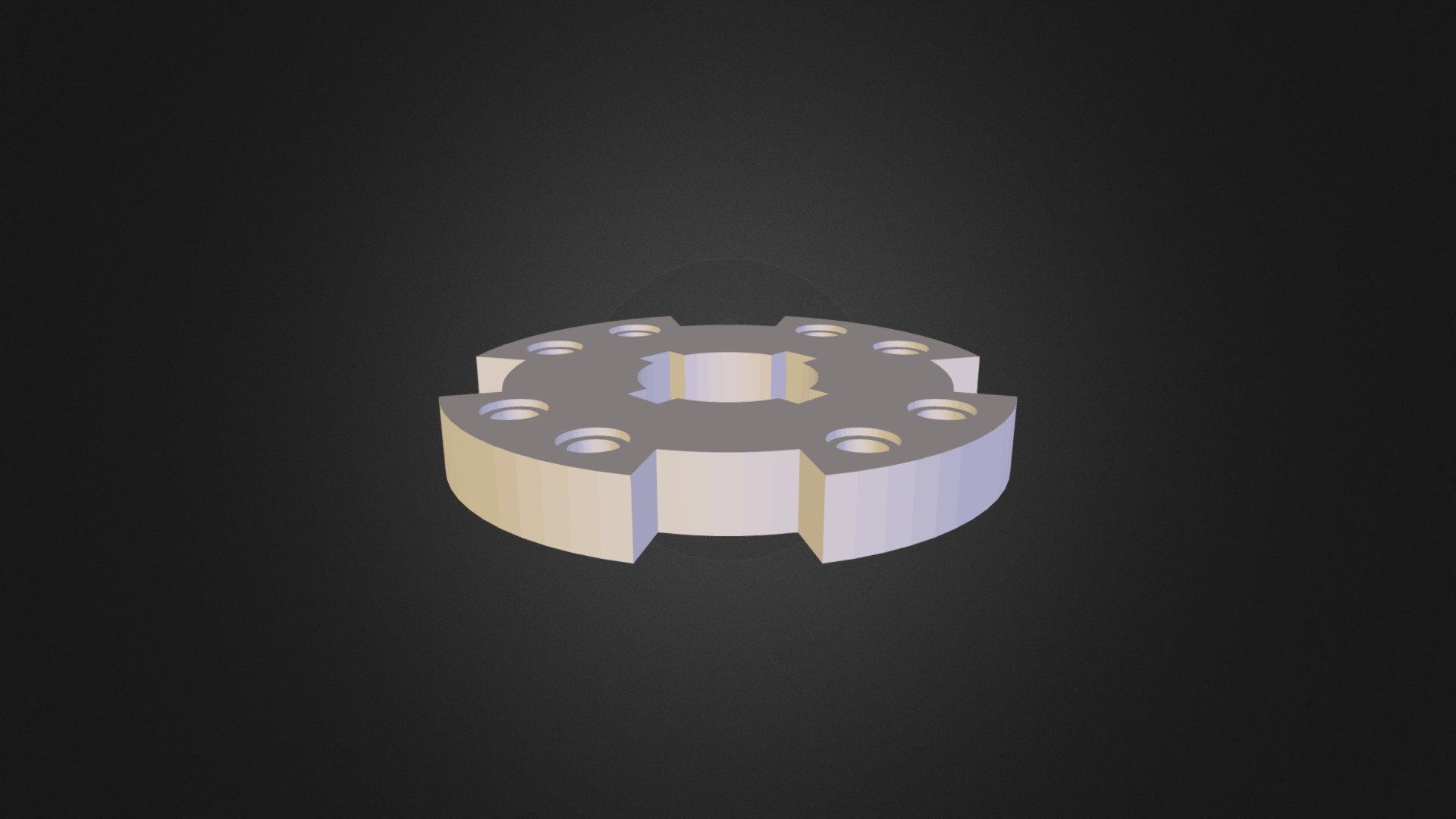 Flange - 3D model by 3dindustries [c19ab2d] - Sketchfab
