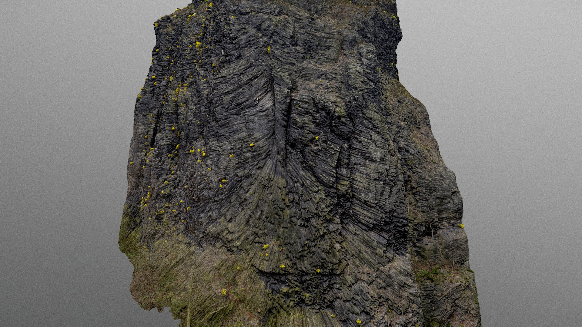 Vrkoc basalt rockface - Buy Royalty Free 3D model by matousekfoto ...